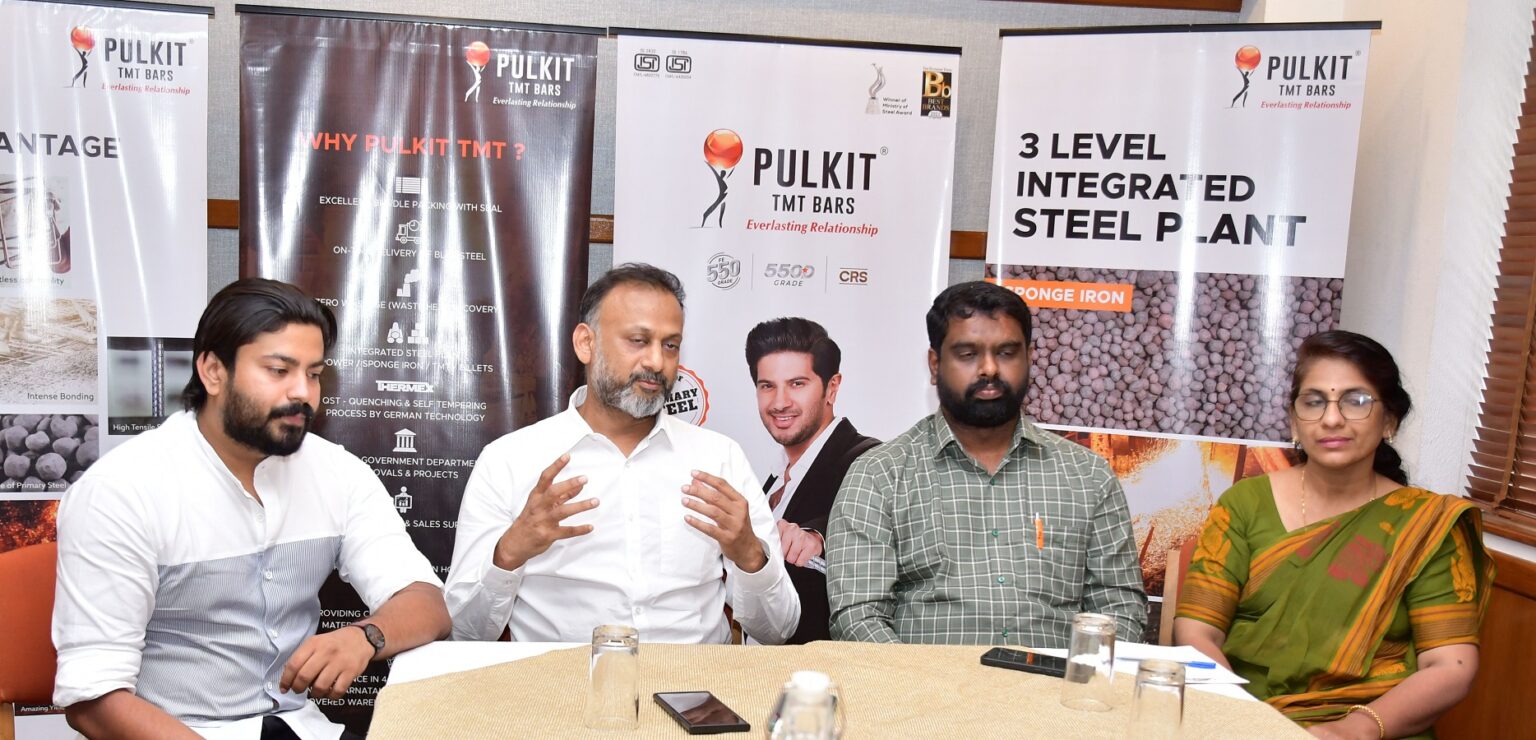 Pulkit Introduces Corrosion Resistance Steel TMT Bars in South India ...